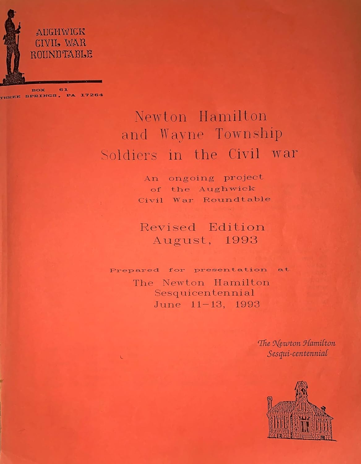 Newton Hamilton and Wayne Township Soldiers in the Civil War: an ...