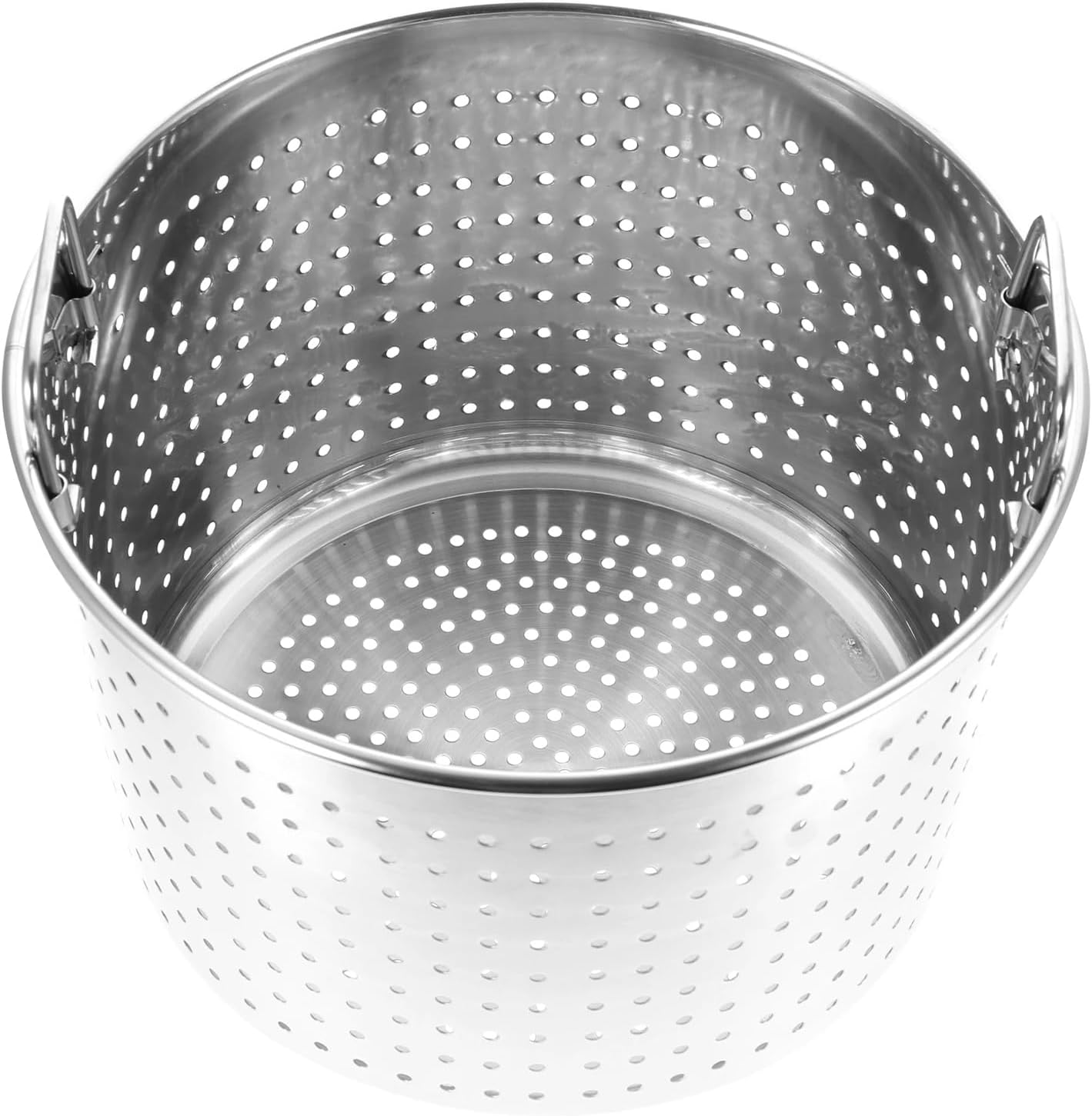 Amazon.com: Crawfish Leaky Pot Stock Pot Strainer Insert Steamer Basket ...