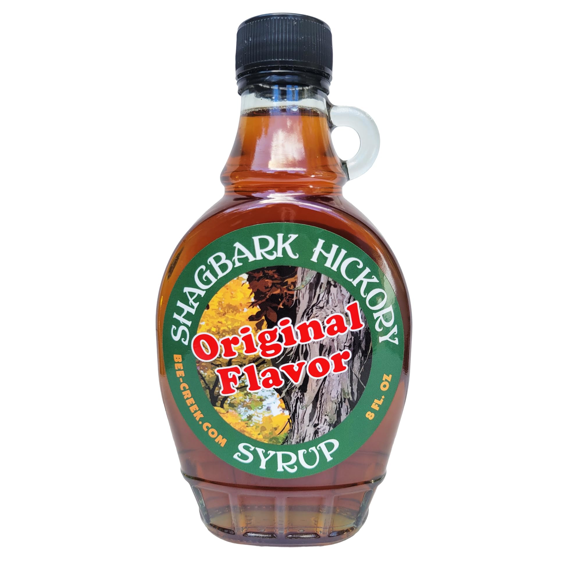 Amazon.com : Bee Creek Shagbark Hickory Syrup, Original Flavor, 8 Fl Oz ...