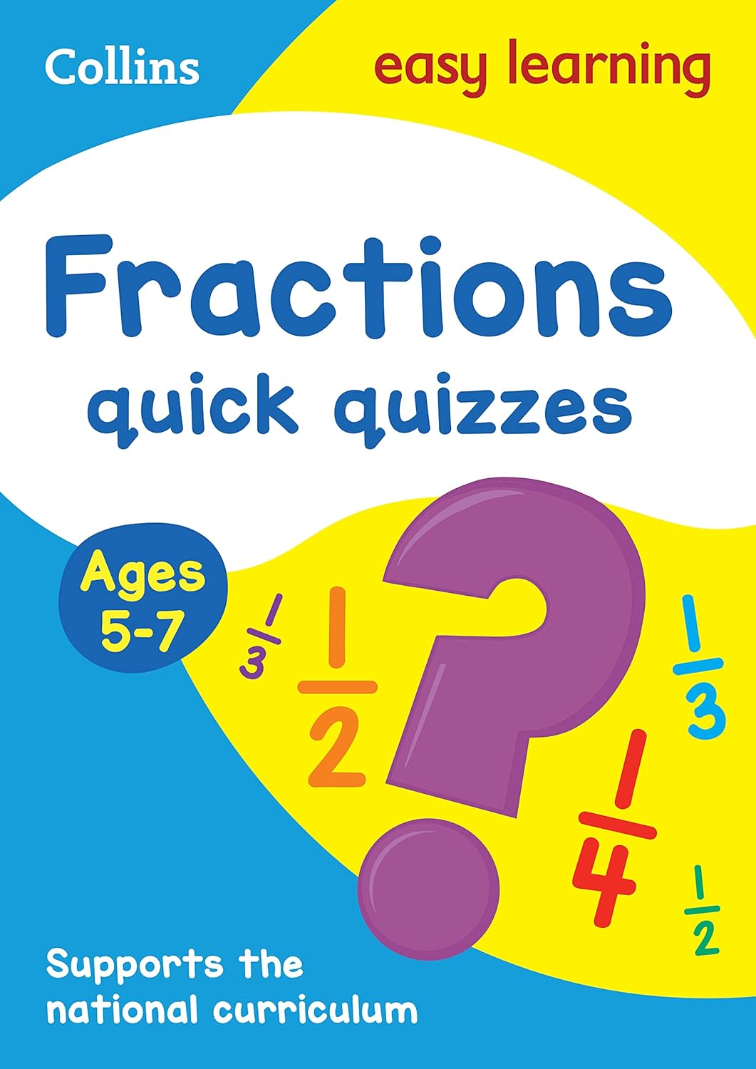 Fractions Quick Quizzes: Ages 5-7 (Collins Easy Learning KS1): Collins ...