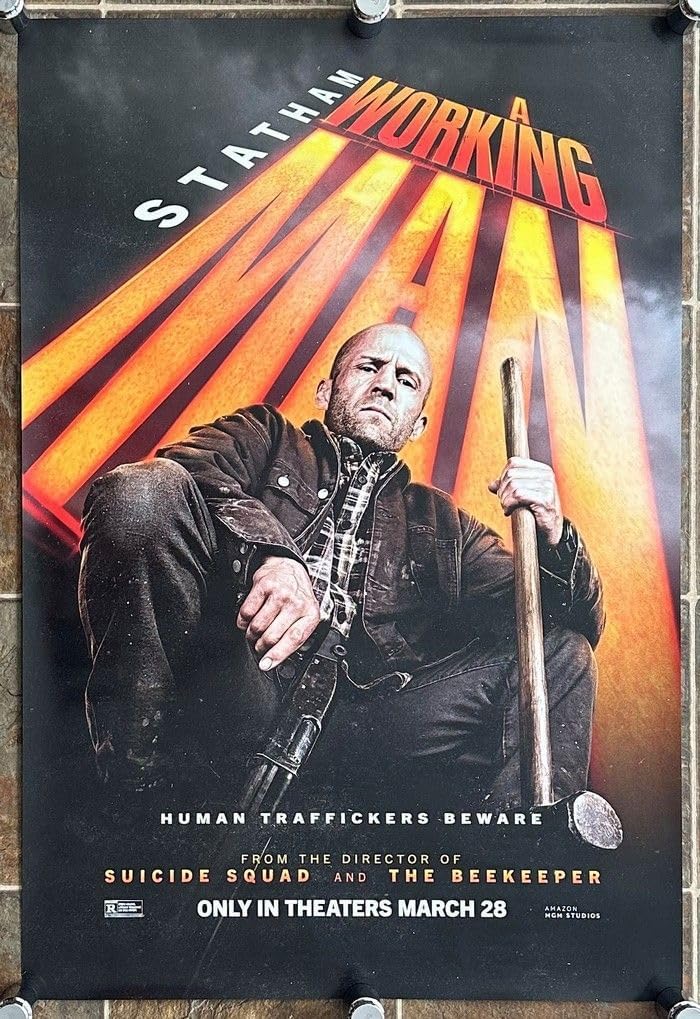 Amazon.com: WORKING MAN -2025- Original 27x40 Advance Movie Poster ...