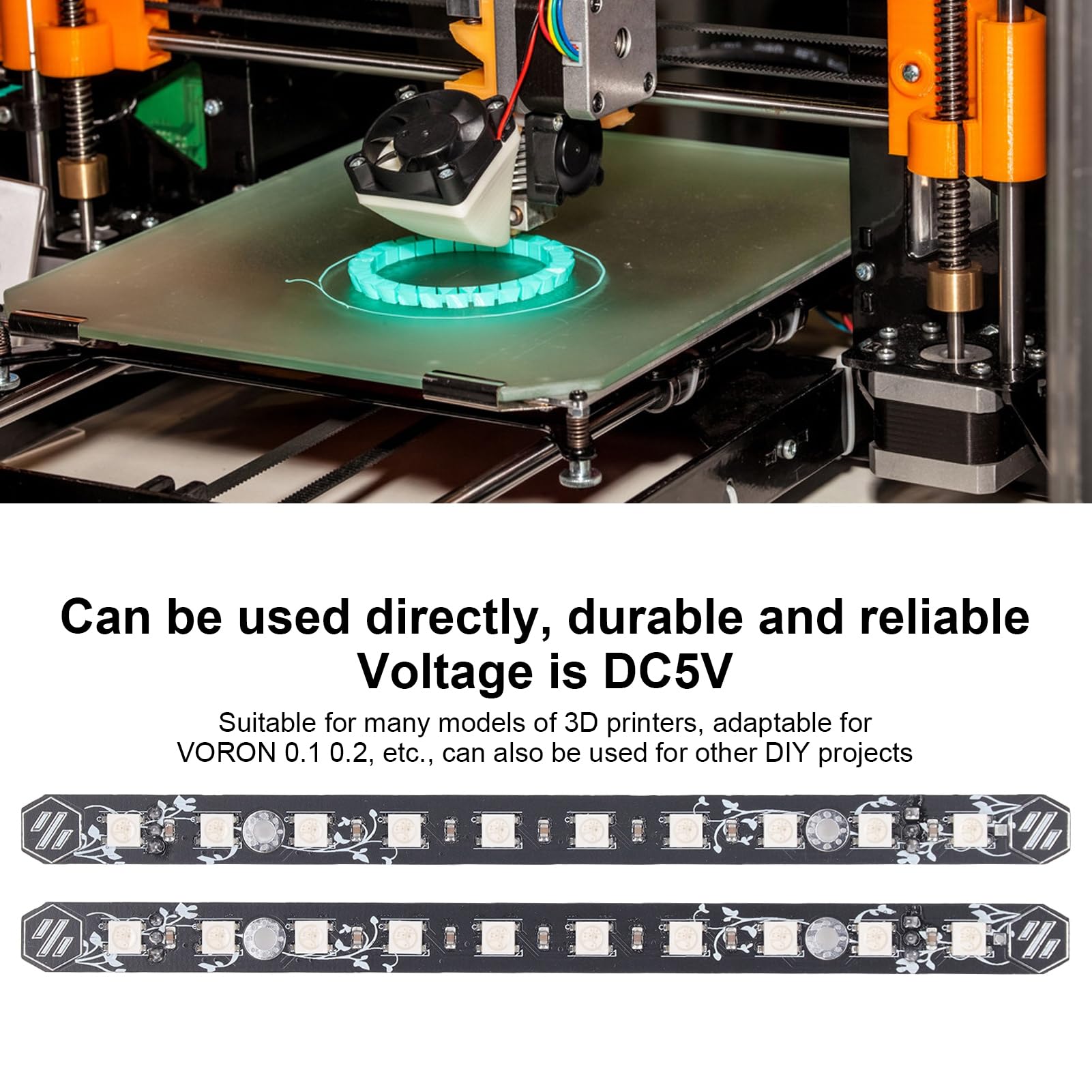 Snapklik.com : 3D Printer Light Bar, 2Pcs 158mm 3D Printer LED Light ...