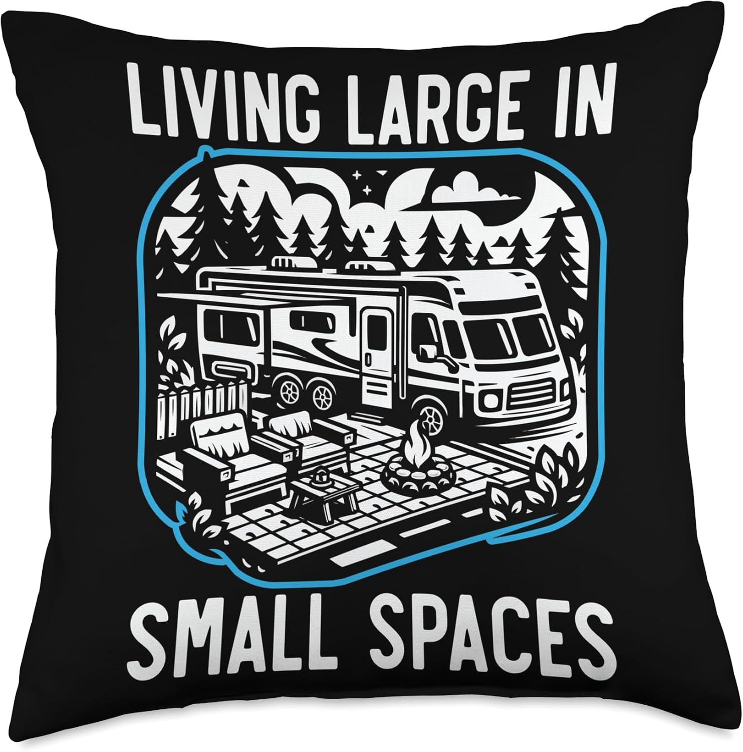 Amazon.com: Mobile Home Motorhome Trailer Park Rolling Home Throw ...