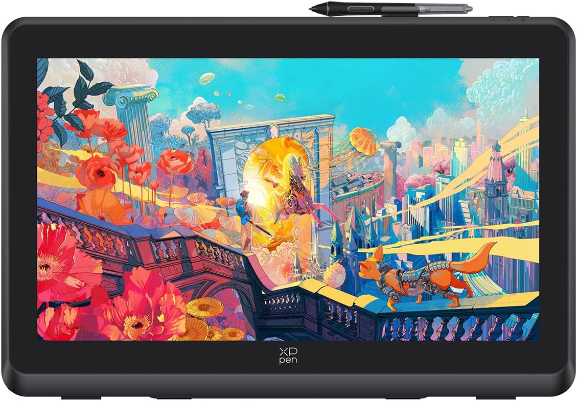 XP-PEN Artist 22 Plus Drawing Tablet with Anti-Glare Screen