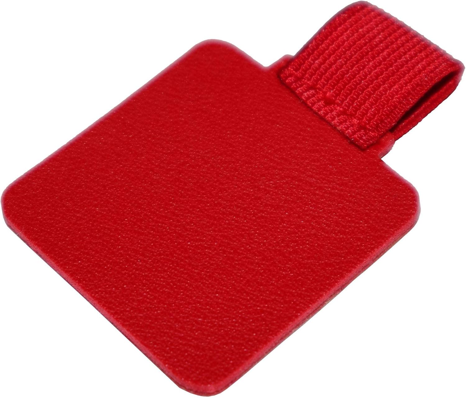 Red Pen Loop Pen Holder Self Adhesive Elastic Pencil Loop Faux Leather ...