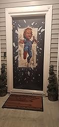 Amazon.com: Spirit Halloween Child’s Play Chucky Door Cover Decoration ...