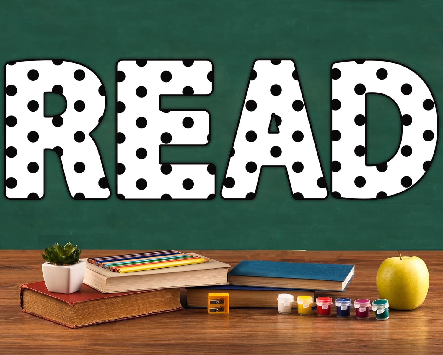 Amazon.com: Classroom Reading Poster Decorations for Teachers,Black and ...