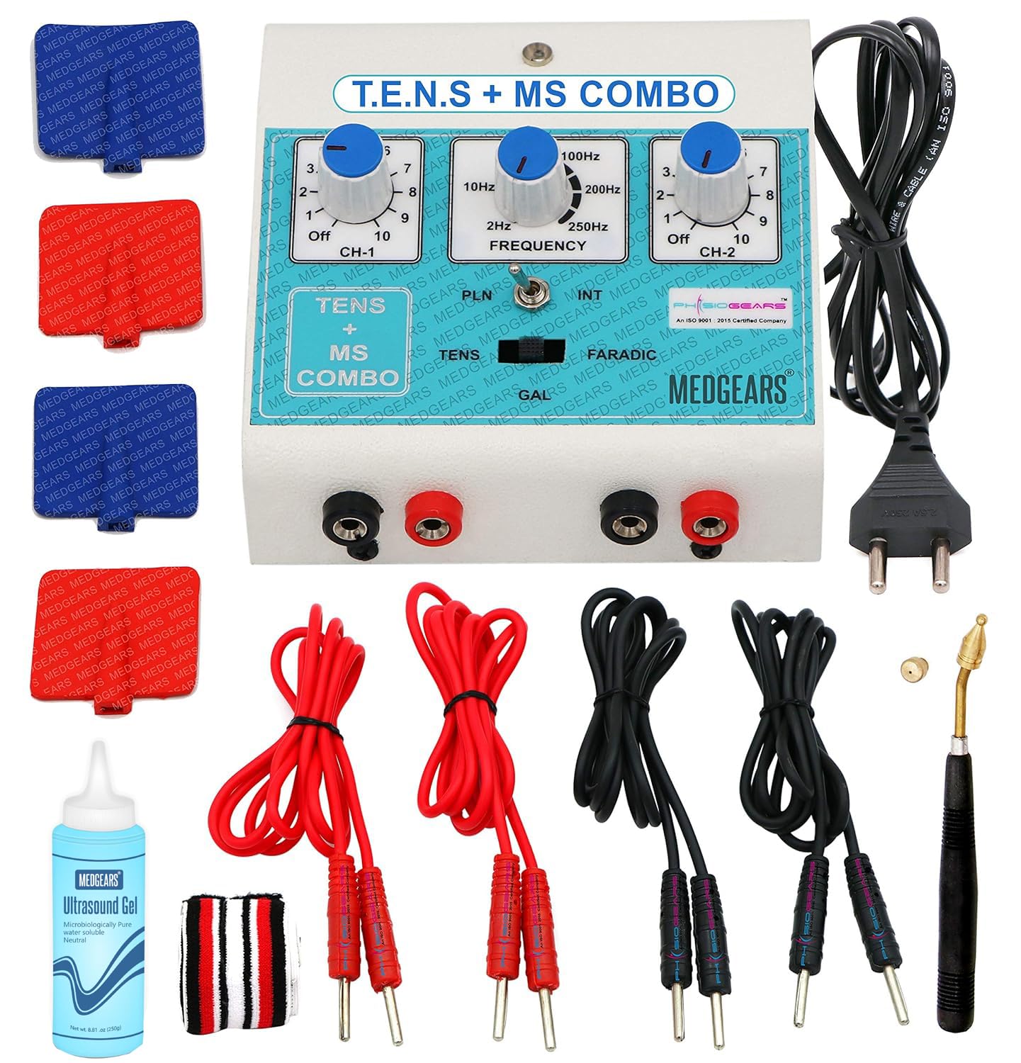 Medgears Mini Tens+MS Transcutaneous Electrical Nerve Stimulation Tens ...