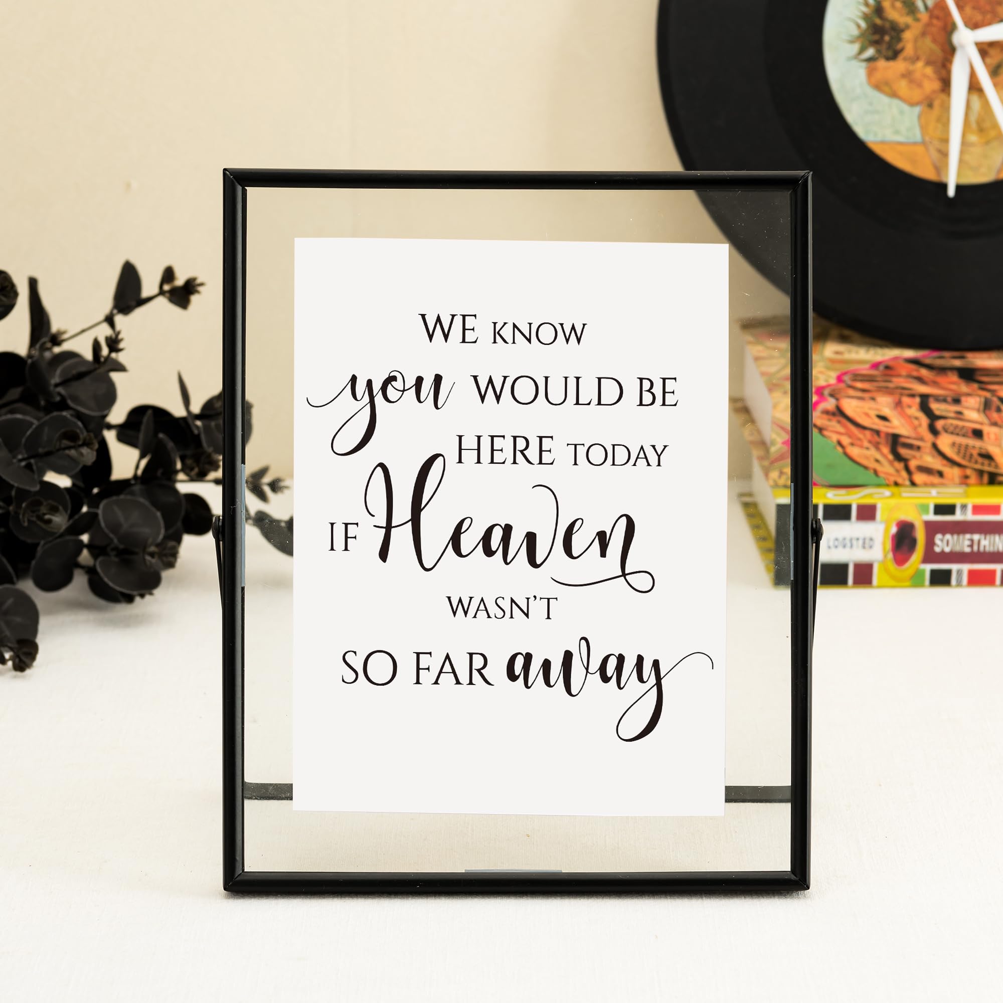 Snapklik.com : Wedding Memorial Table Sign Memorial Centerpieces Metal ...