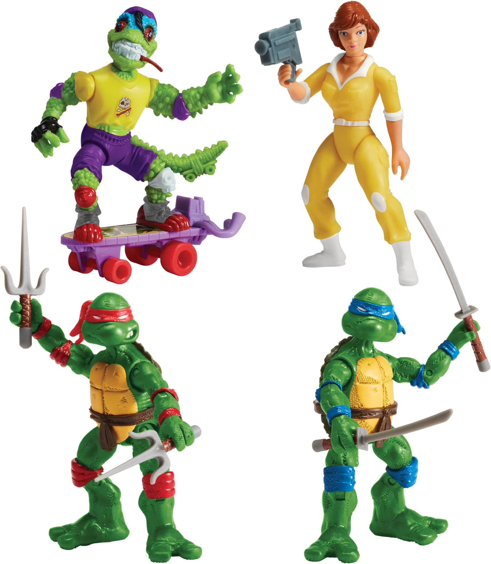 Amazon.com: AW Anime WRLD Turtles Ninja Toys Action Figures – Donatello ...