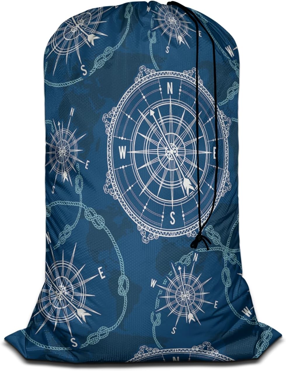 Amazon.com: Swono Compass Large Laundry Collapsible Laundry Bag World ...