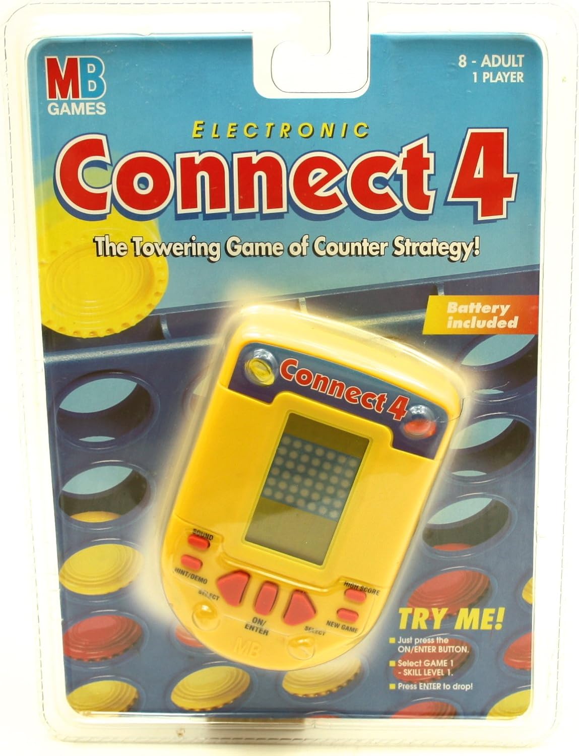 Handheld Electronic Connect 4 : Amazon.co.uk: Toys & Games