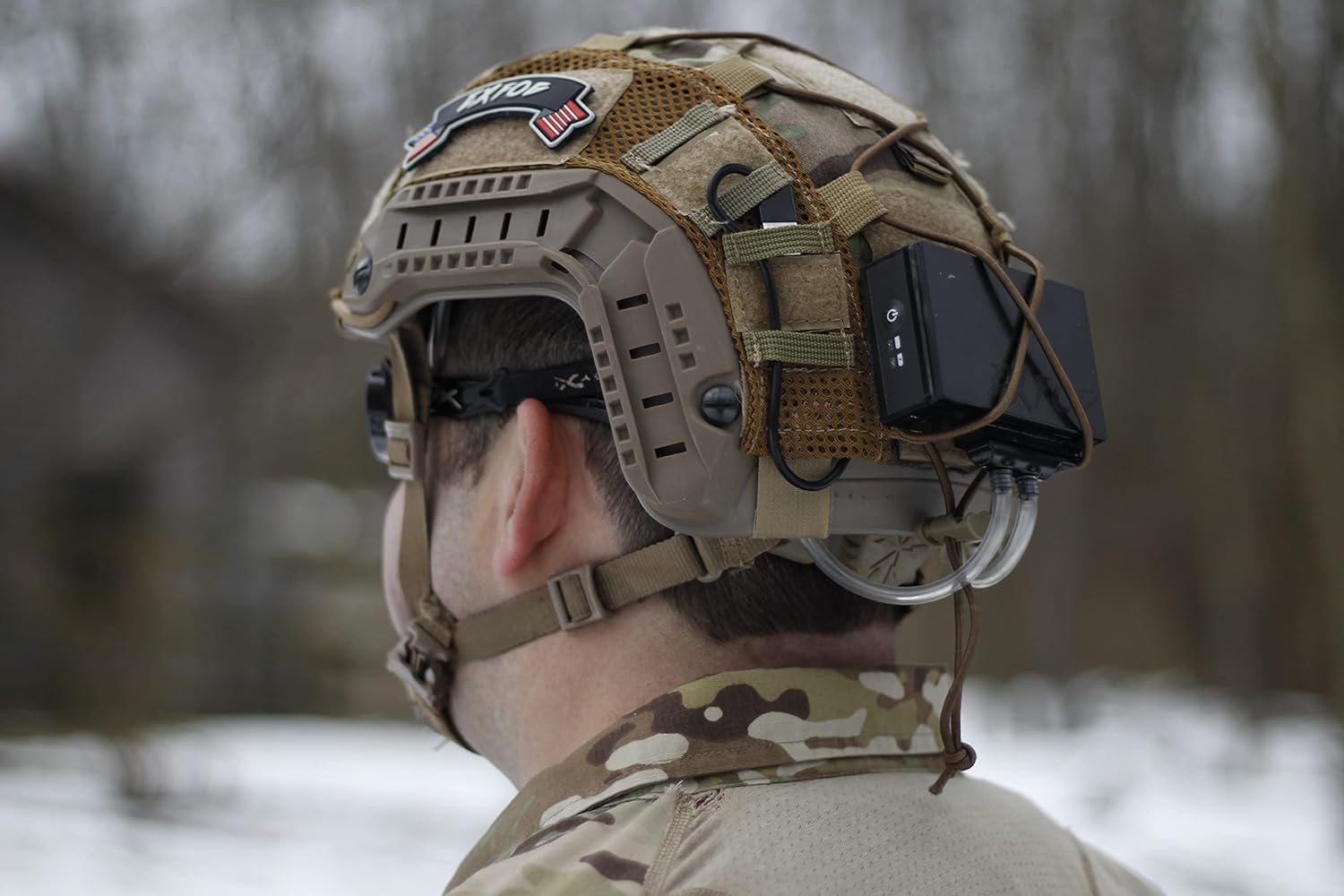 Amazon.co.jp: ExFog エッセンシャルキット (ヘッドバンド/Tバンドは含まれません) - 軽量アンチフォグユニット エア ...