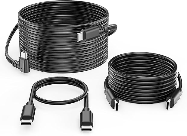 Amazon.com: Vantrue Cable Set:3 Dual USB-C Power Cables (0.98ft, 3.28ft ...
