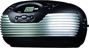 Amazon.com: Coby CD Portable Boom Box with AM/FM Radio (Silver ...