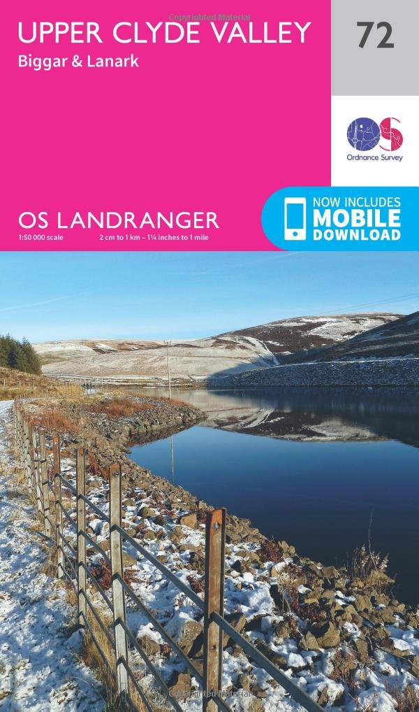Upper Clyde Valley Map | Biggar & Lanark | Ordnance Survey | OS ...