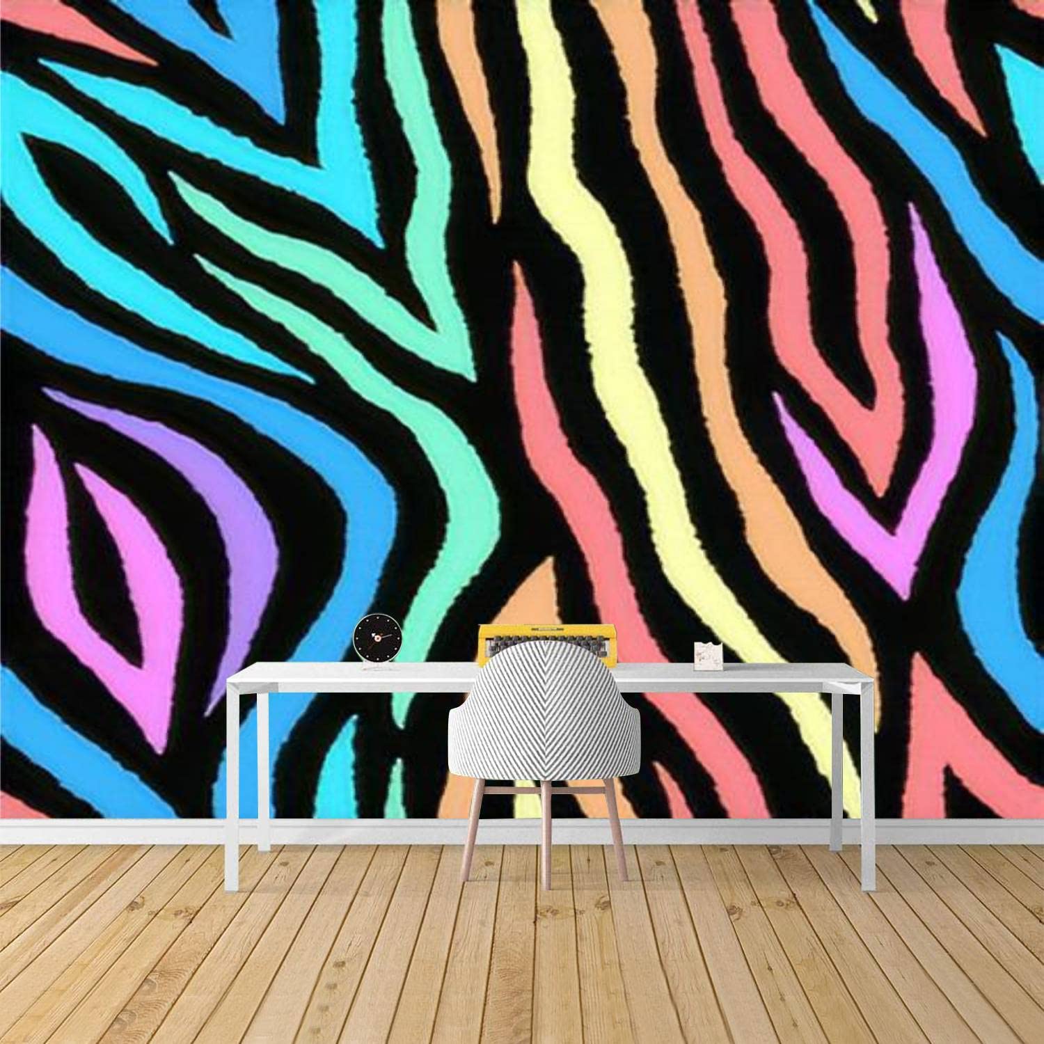 Neon Zebra Stripes Wallpaper 560+ Pink Zebra Print Stock Photos,