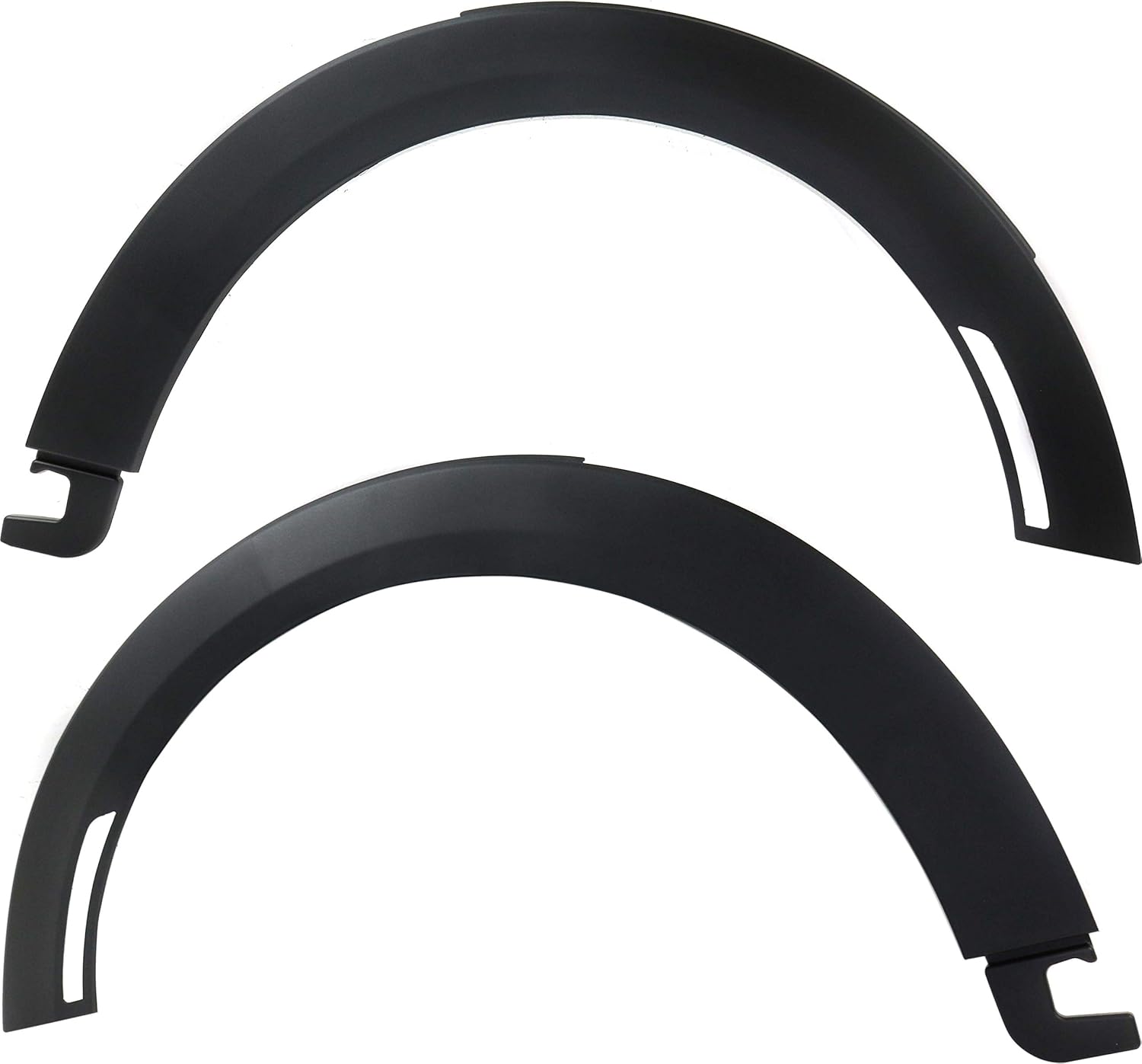 Amazon.com: Evan-Fischer Front Fender Trim Set of 2 Compatible with ...