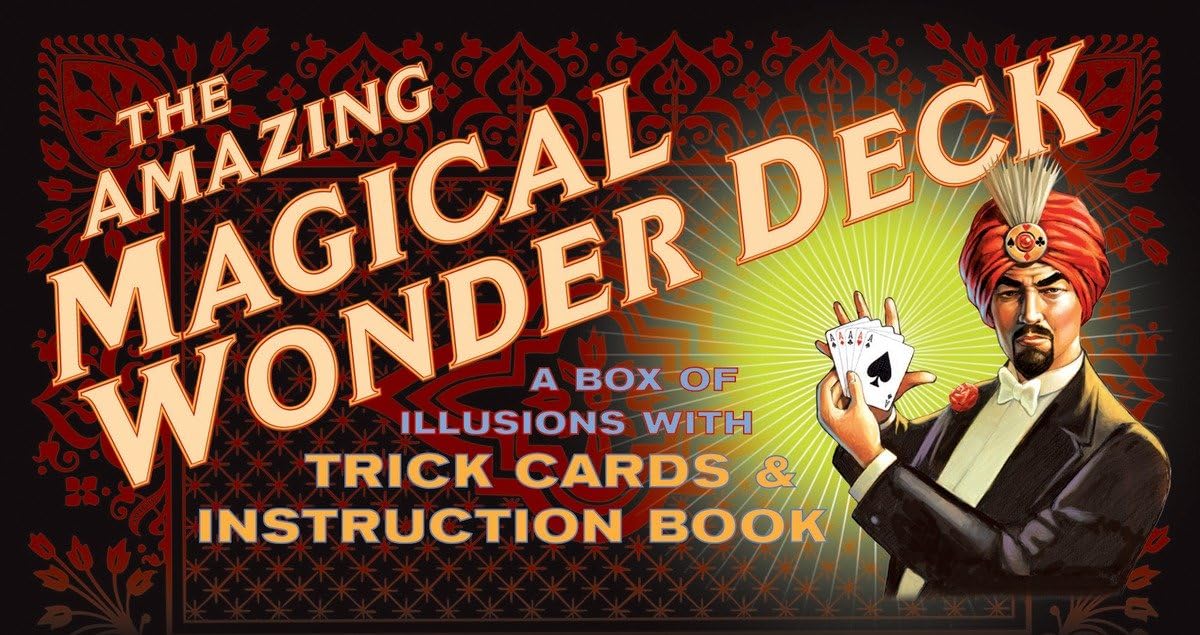 The Amazing Magical Wonder Deck: A Box of Illusions with Trick Cards ...