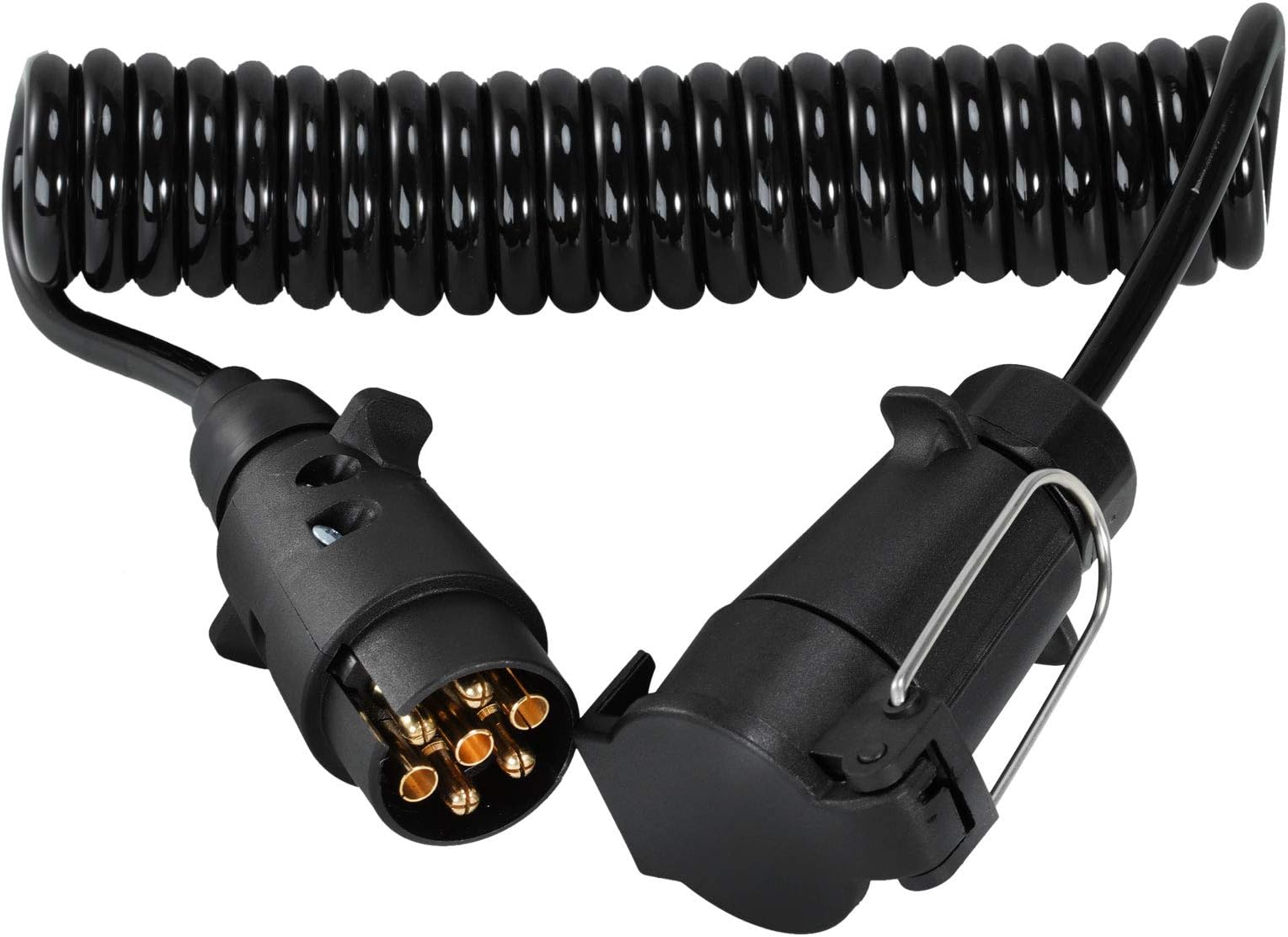 Voilamart 3M 7Pin Trailer Extension Cable with Trailer Adapter Plug ...