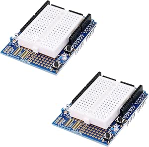DIYables Breadboard Shield for Arduino Uno, 2 Pieces : Amazon.ca ...