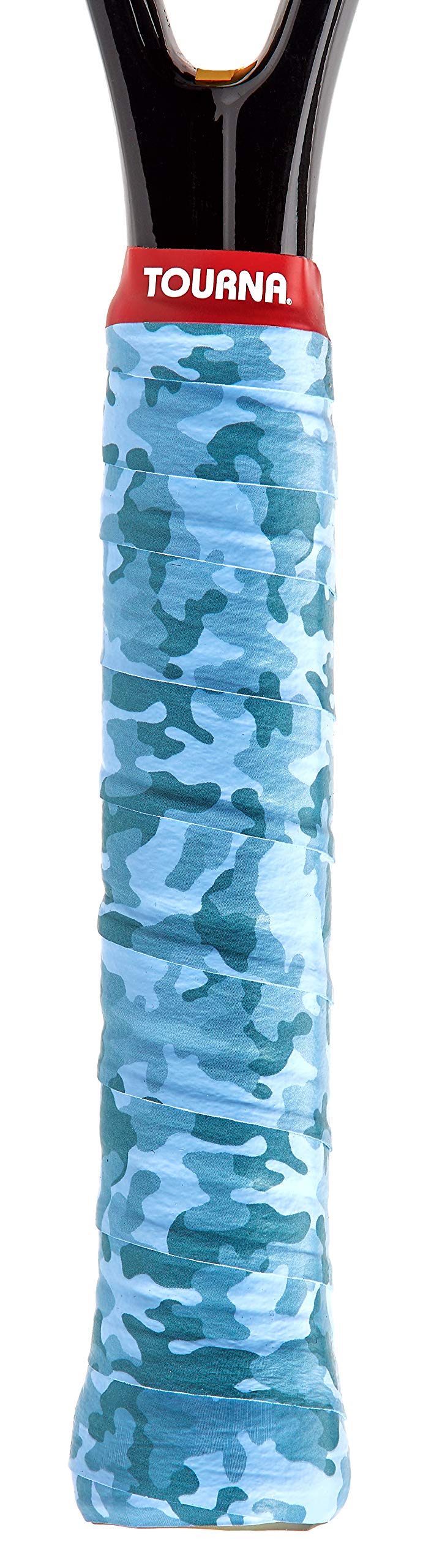 Snapklik.com : Soft Tac Blue Camo Overgrip For Tennis And Pickleball