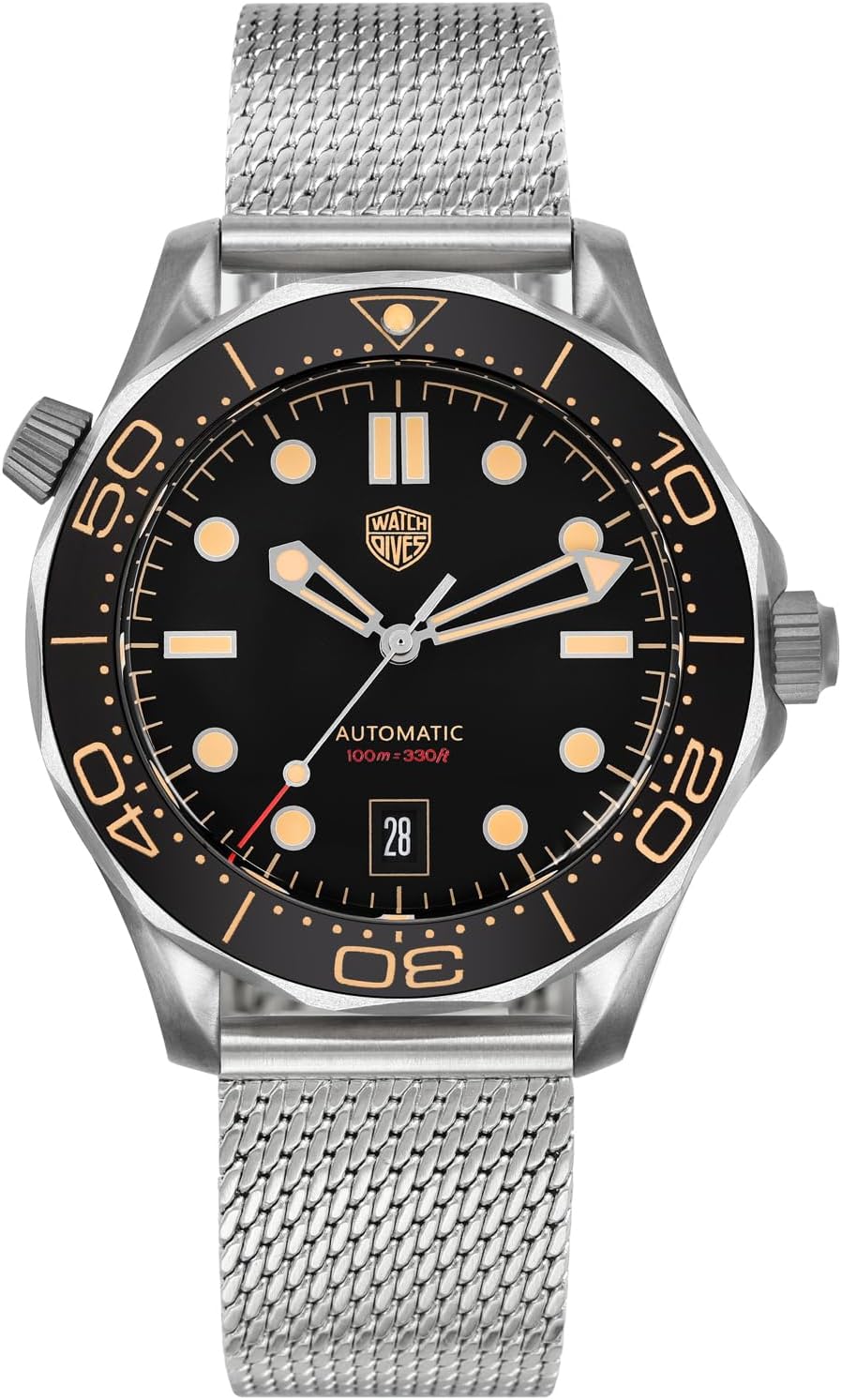 Amazon.com: watchdives Automatic Watches for Men, WD007 Titanium NTTD ...