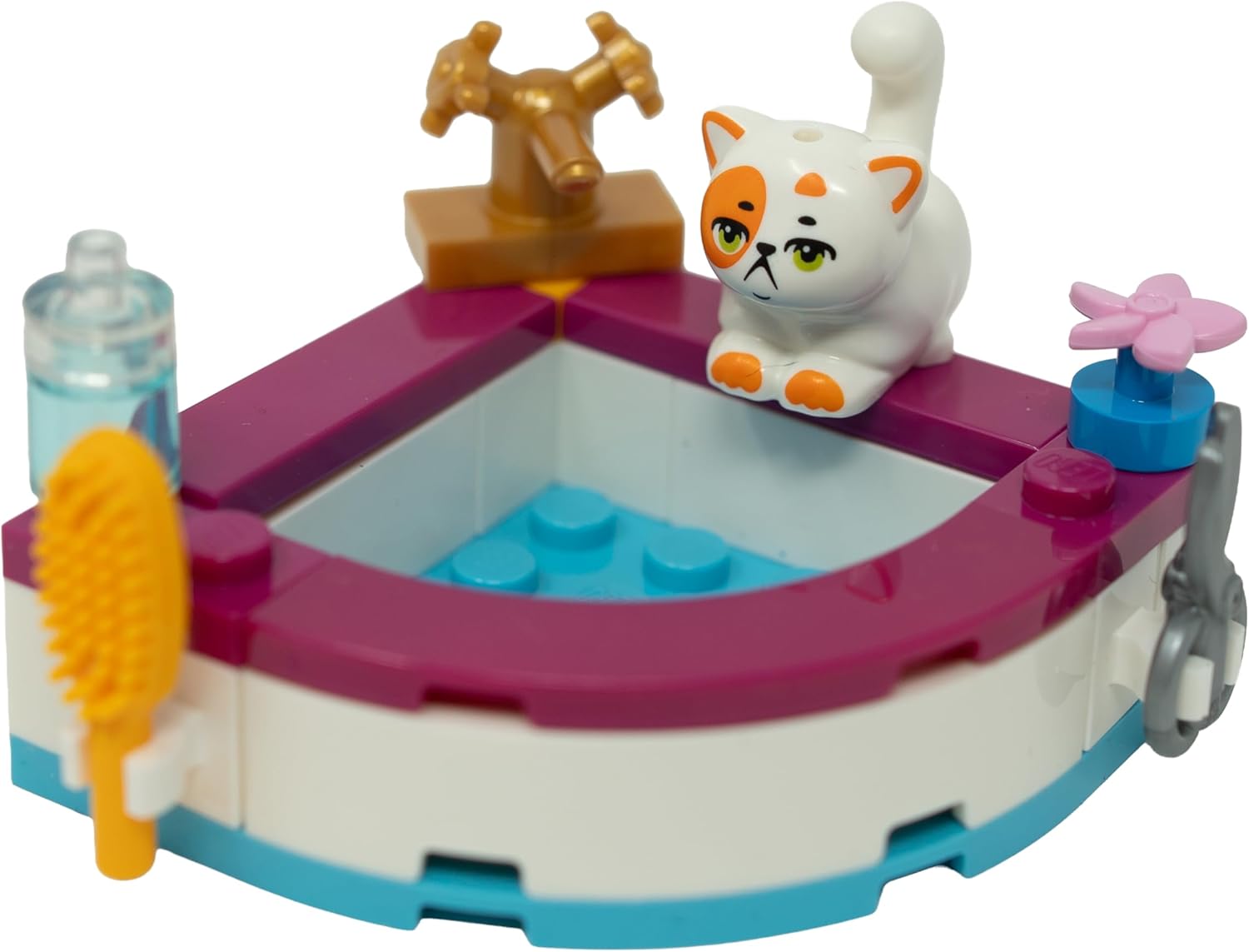 Amazon.com: LEGO Friends Accessory Set: Cute Cat (Churro) Grooming Kit ...