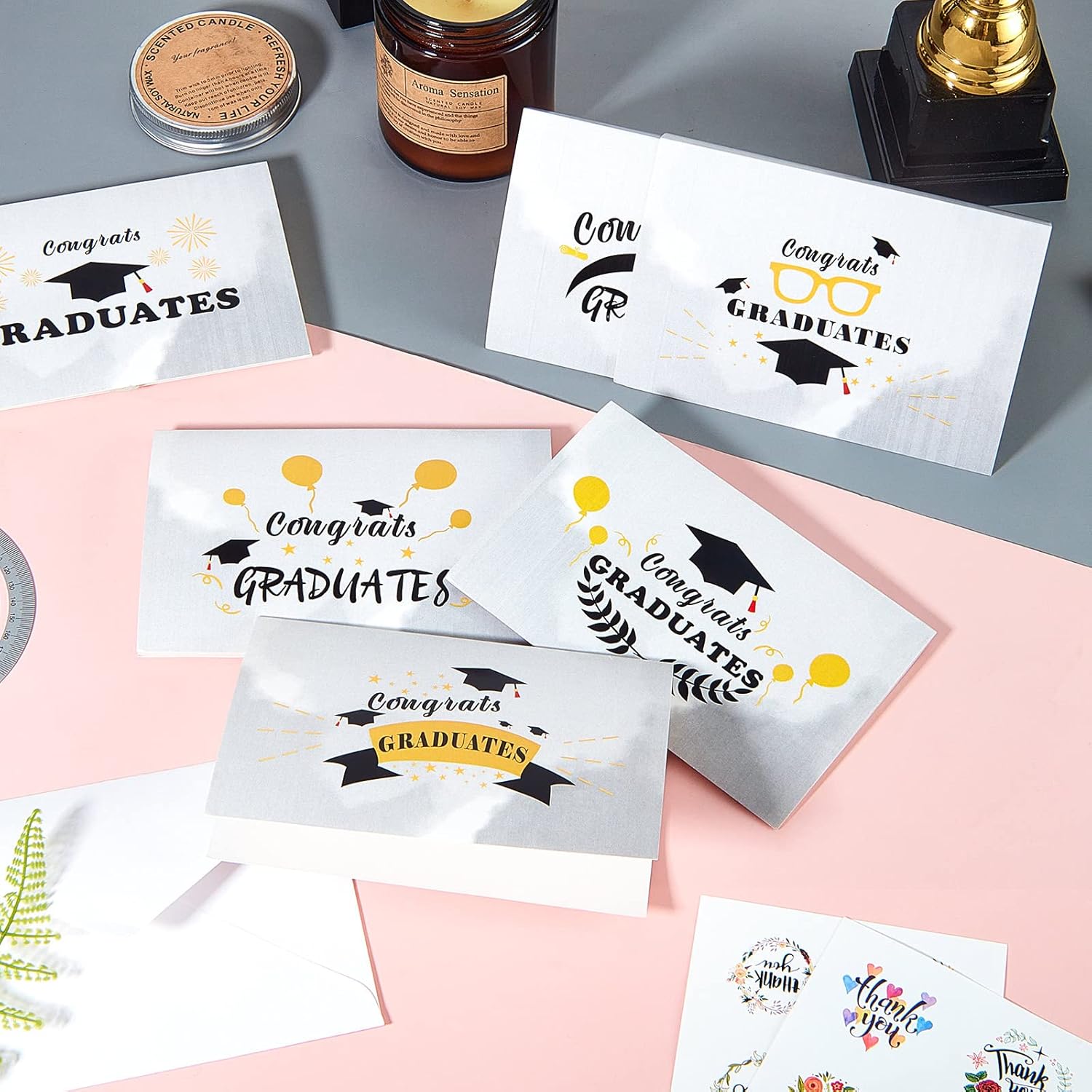 12 Packs Graduation Cards 2022 Graduation Blank Cards Grad ...