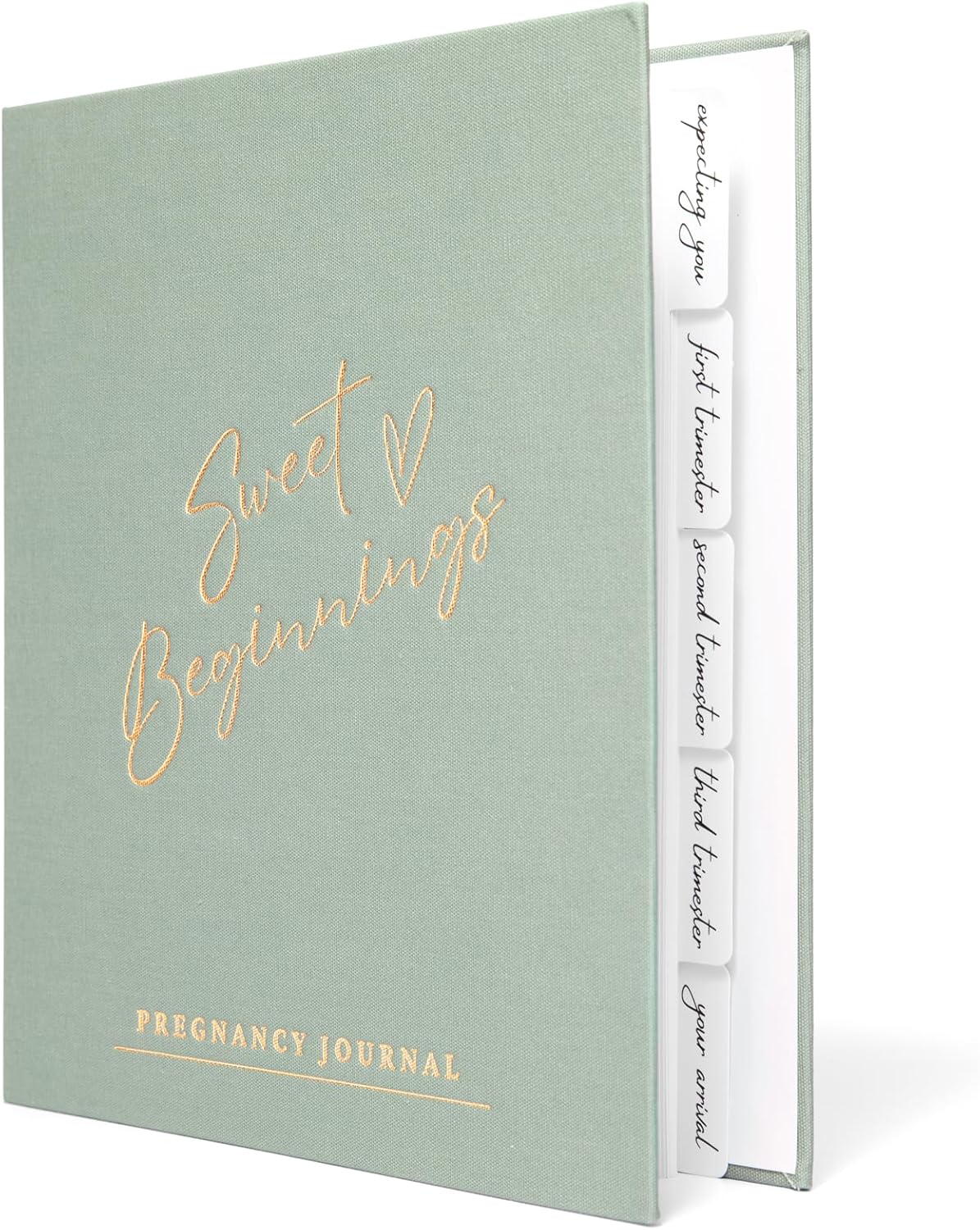 Amazon.com: Pregnancy Journal Memory Book for New Moms- Linen Pregnancy ...
