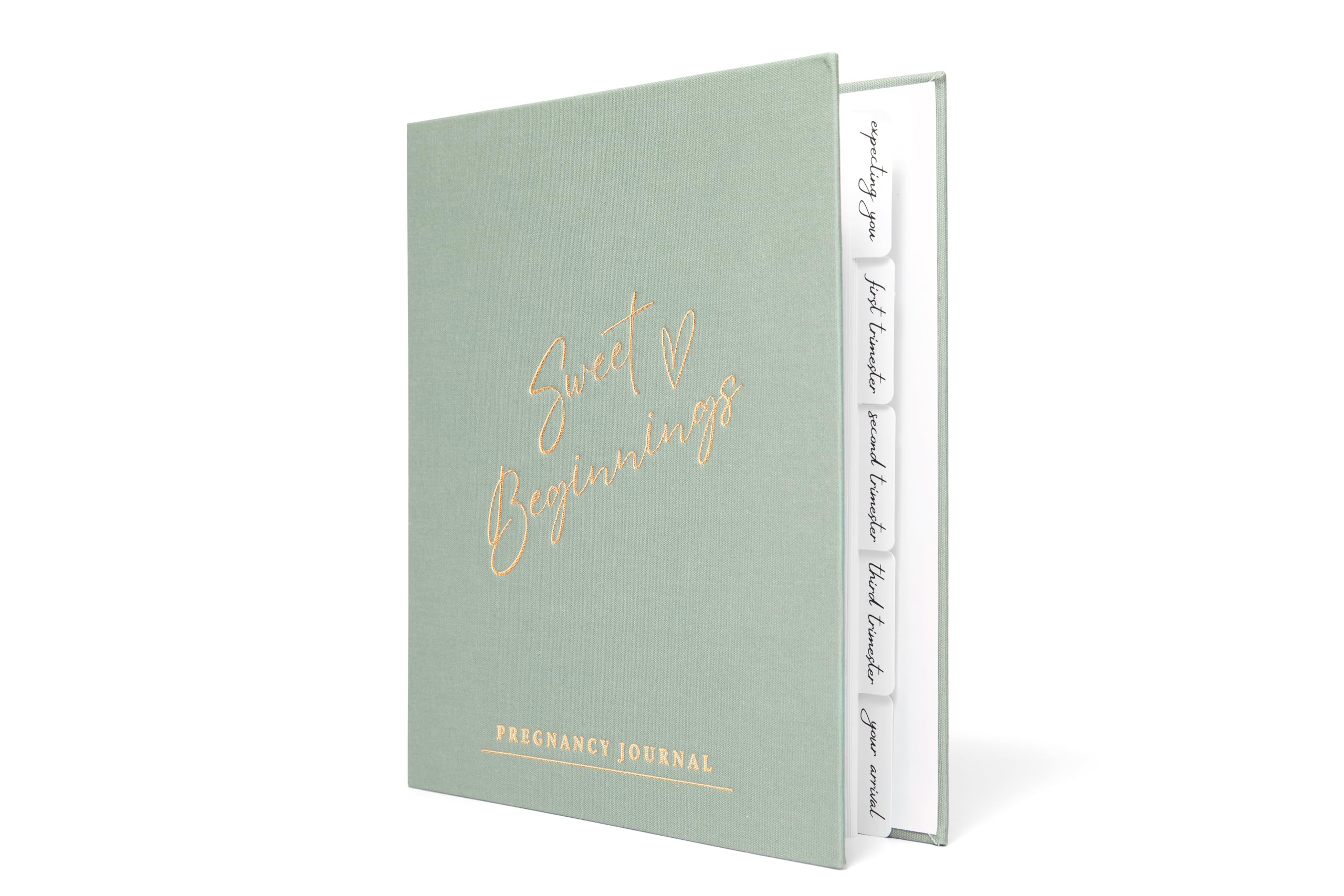 Amazon.com: Pregnancy Journal Memory Book for New Moms- Linen Pregnancy Must-Have Gift for First ...