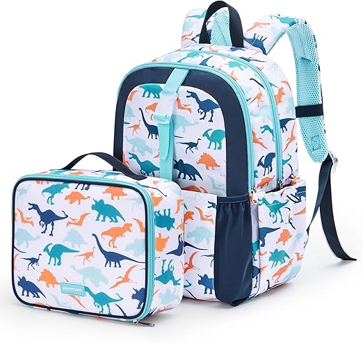 Amazon.com | mommore Kids Backpack Set with Lunch Box, Lightweight ...