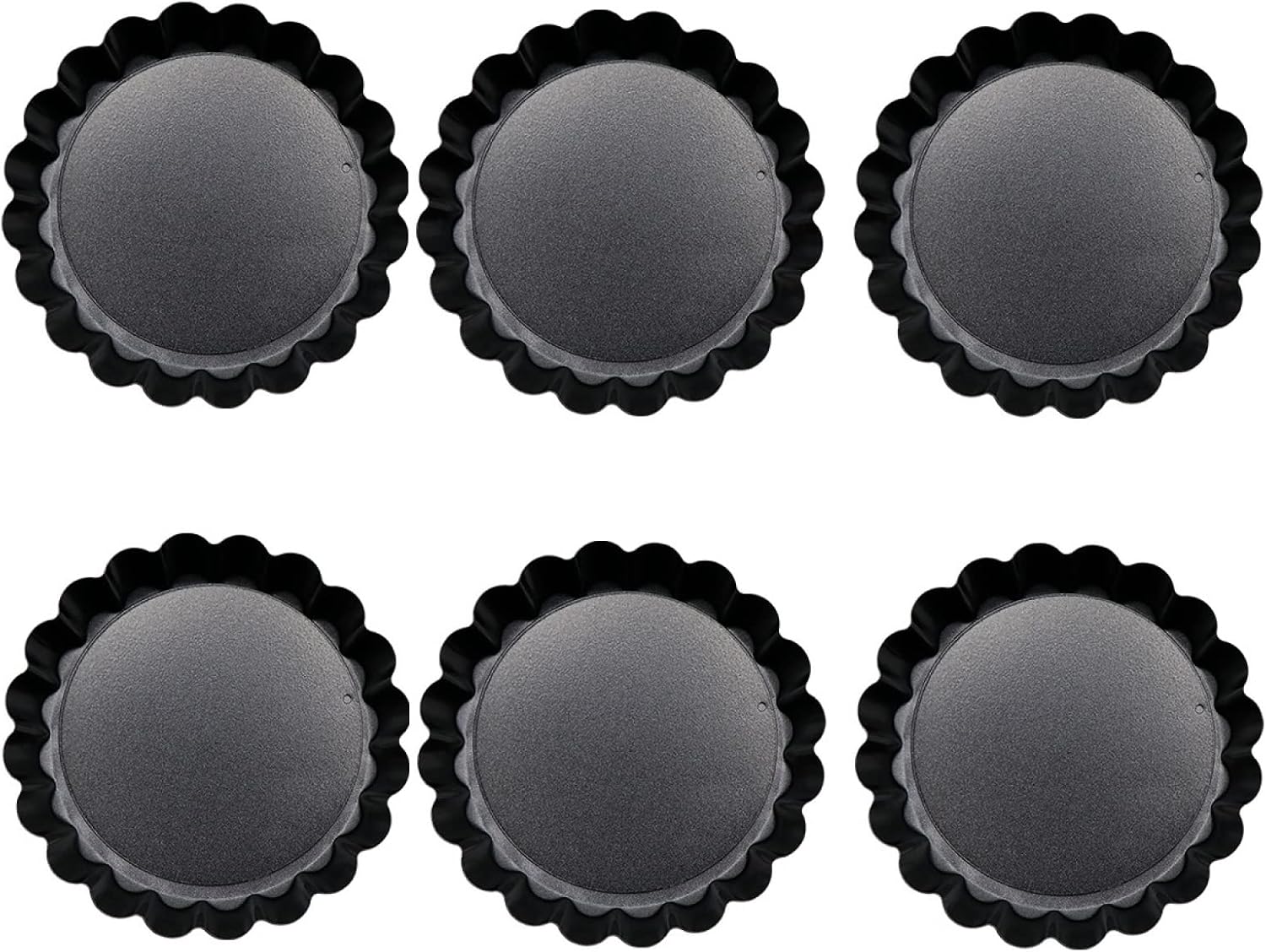 Amazon.com: Aggert Baking Tray Metal Non Stick Tart Quiche Flan Pan ...