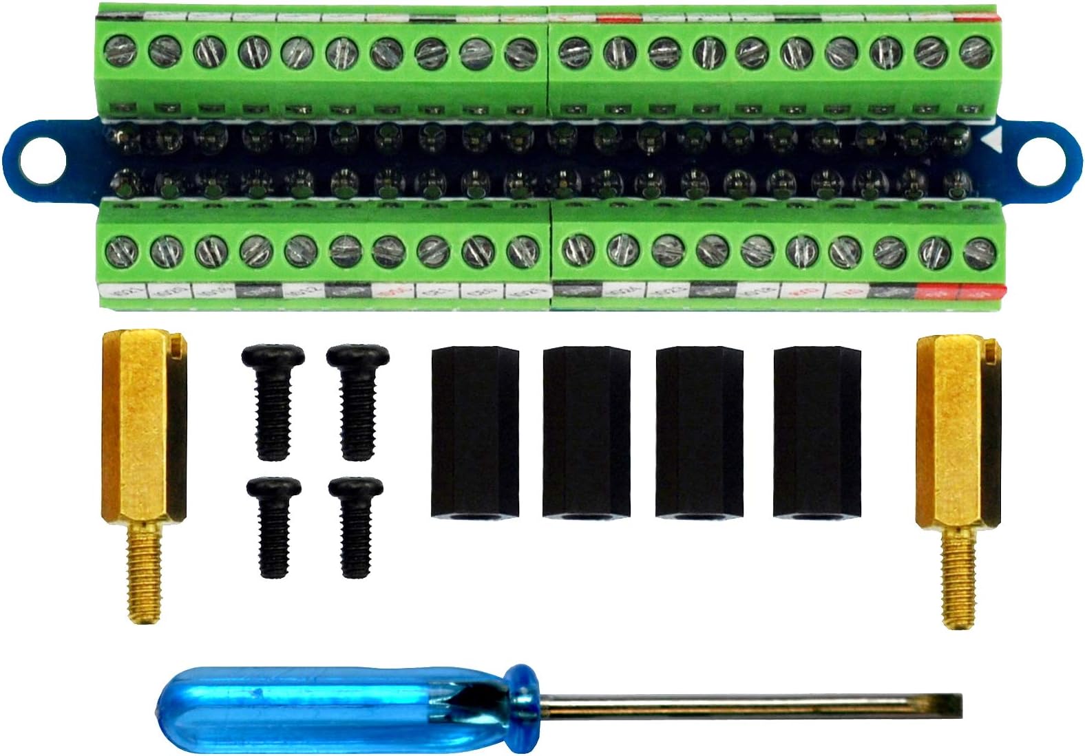 Amazon.com: IDC40 40-Pin Connector Signals Breakout Board Screw ...