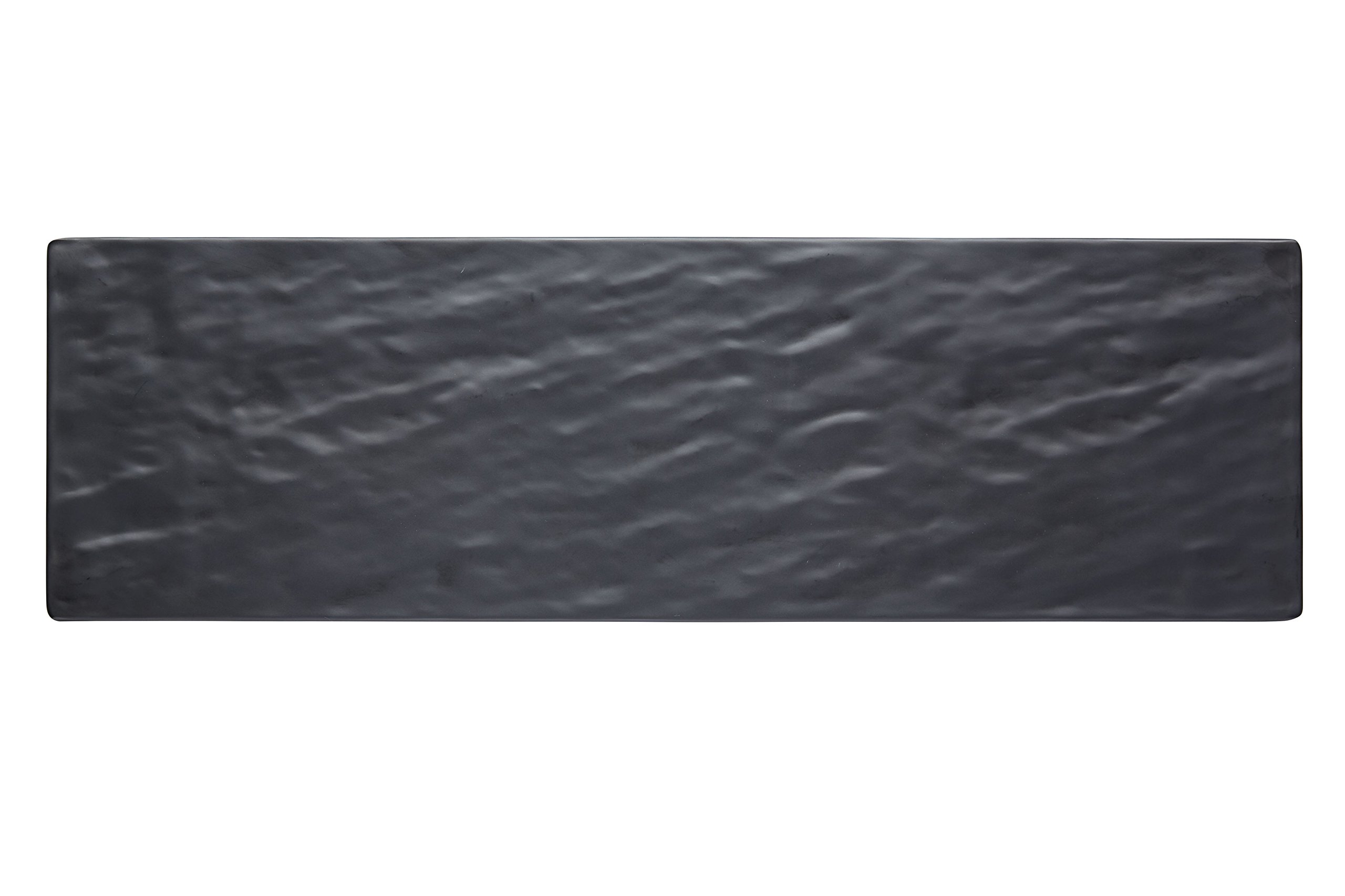 KitchenCraft "We Love Summer" Rectangular Melamine Slate-Effect Food ...