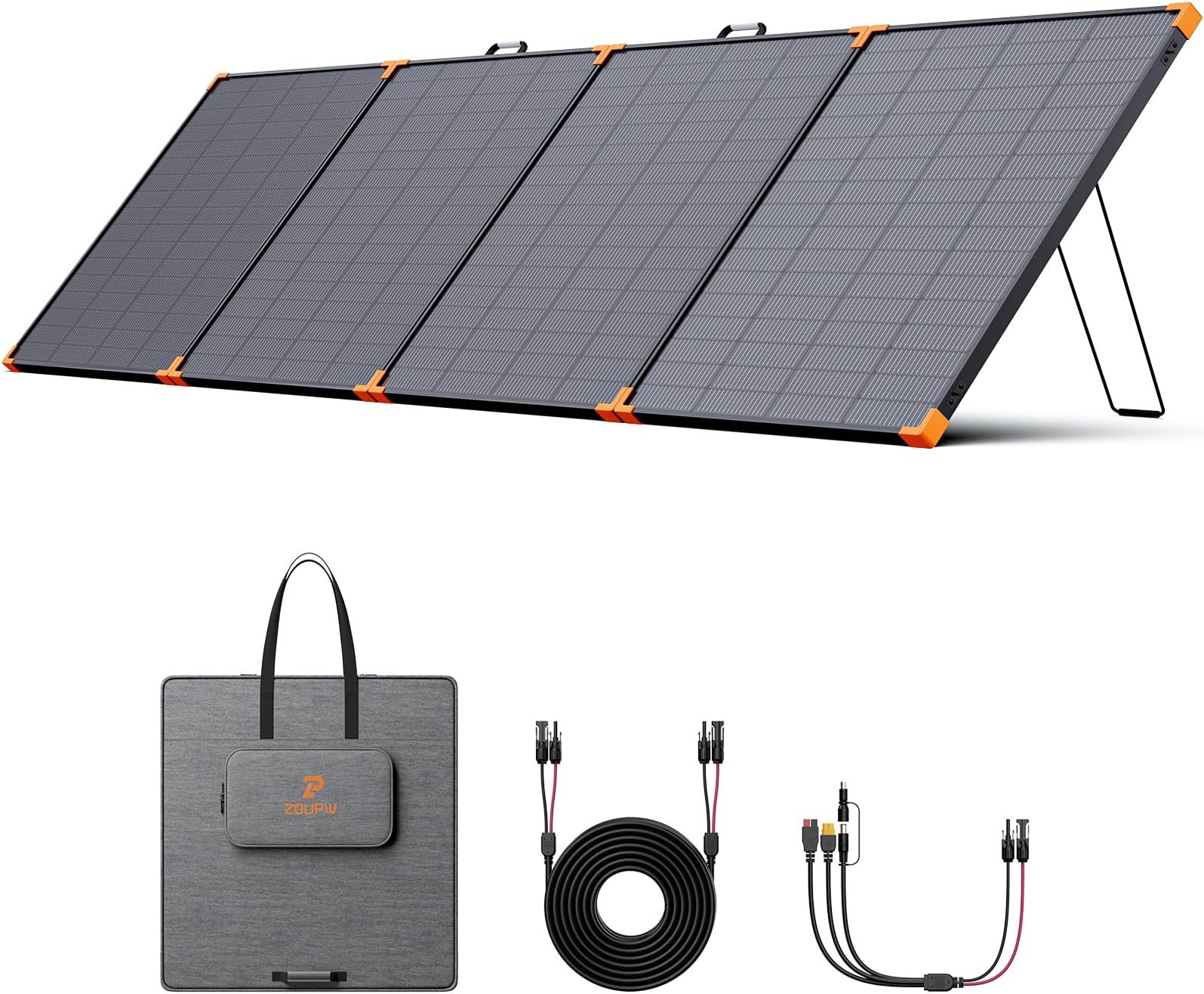 Amazon.com: Voominhtec 400W Portable Solar Panel Monocrystalline ETFE ...