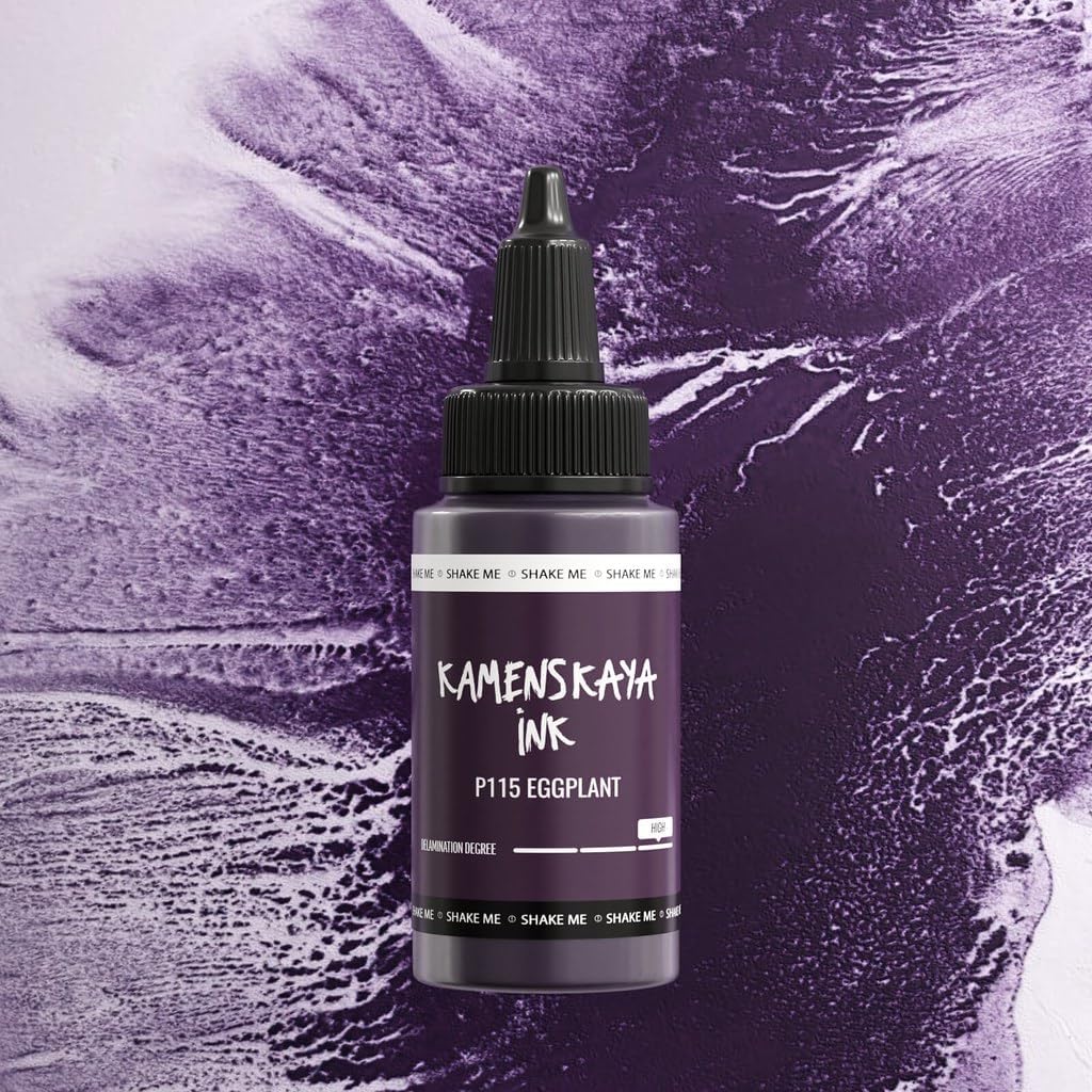 Amazon.com : KAMENSKAYA Delaminating Alcohol Inks - Self-Splitting ...