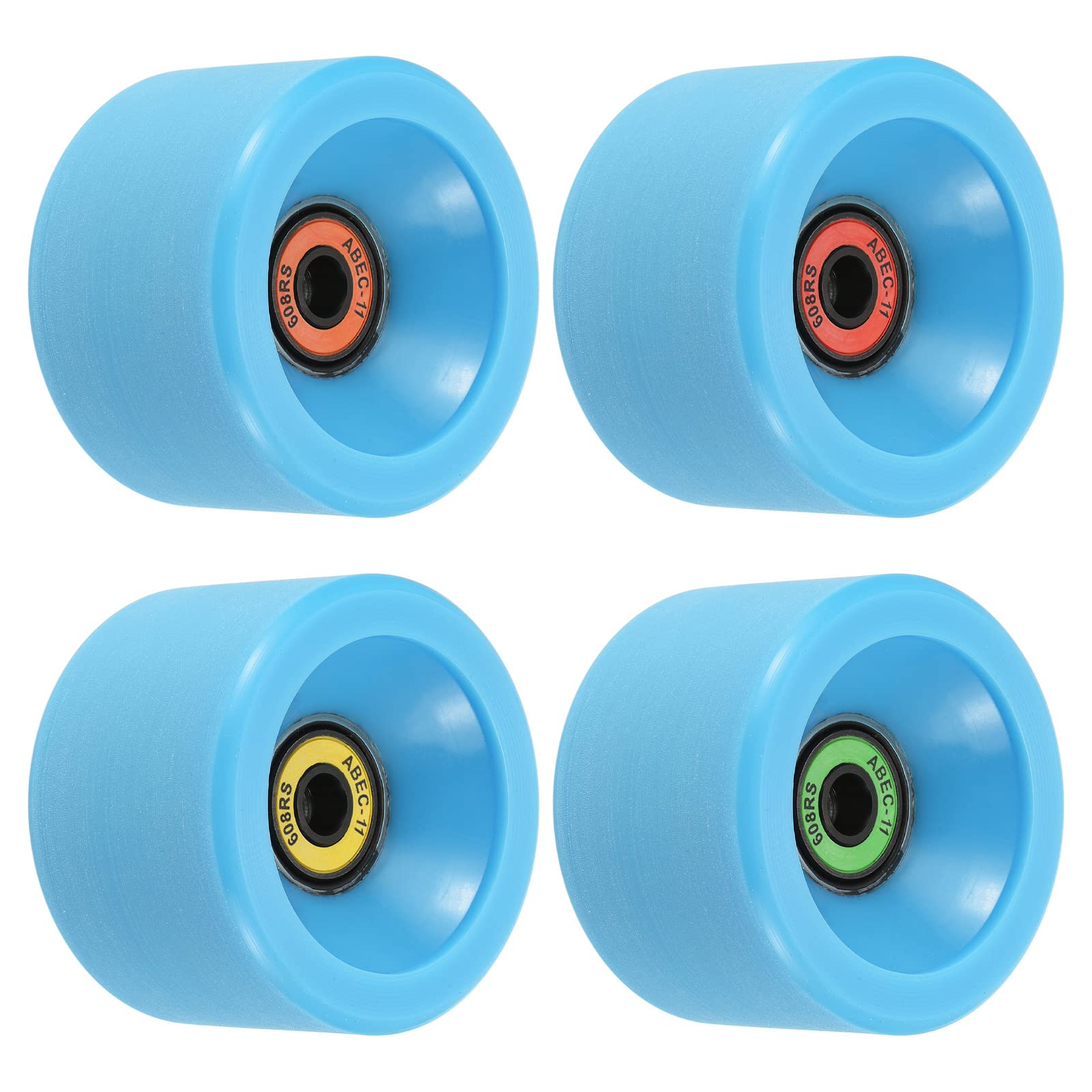 Skate Bearings PATIKIL 65mm 78A Longboard Wheels With ABEC-11 Bearings ...