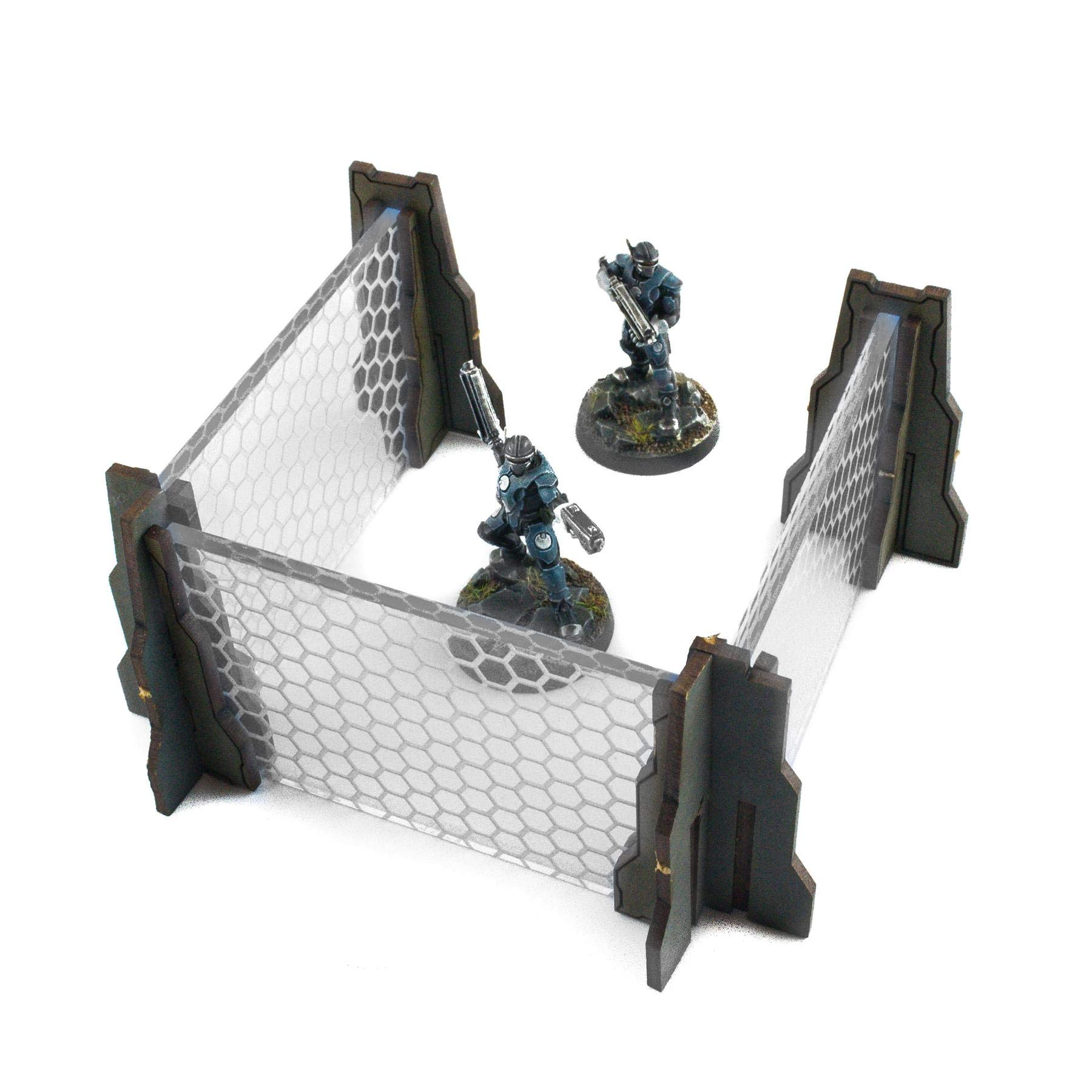 War World Gaming Industry of War Forcefields – 28mm Sci-Fi Wargaming ...