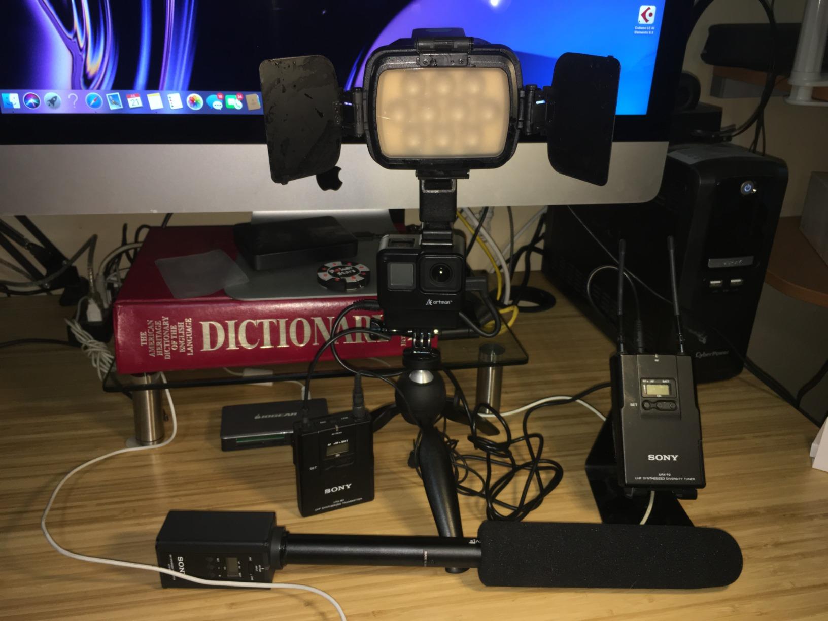 Amazon.com : Artman Vlogging Setup Kit Compatible with GoPro-Vlogging ...