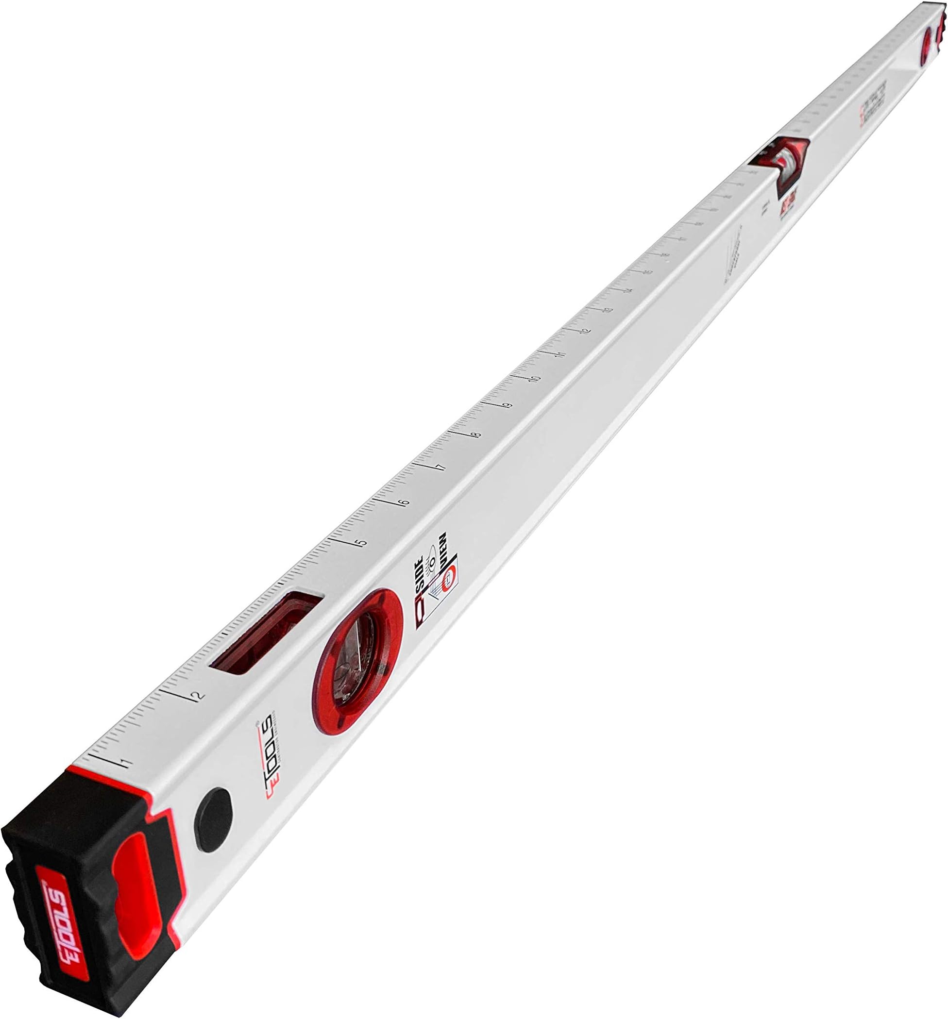 CE Tools 48 Inch Red Edge Level - 4 Foot Level Tool with Shock-Proof ...