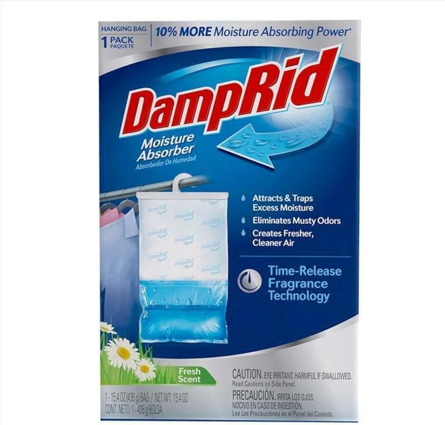 Amazon.com: DampRid Refillable Moisture Absorber, 10.5 oz. Cups, 4 Pack ...
