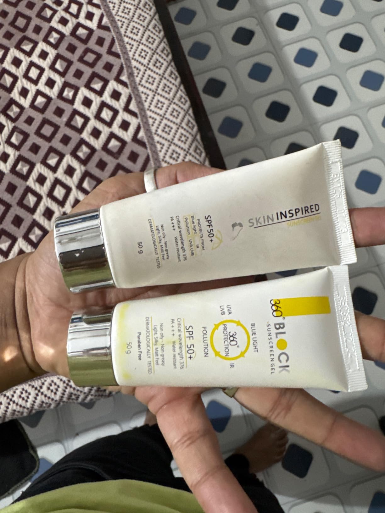 360 Block Sunscreen Gel SPF 50+ - protects from UVA, UVB, INFRA-RED ...