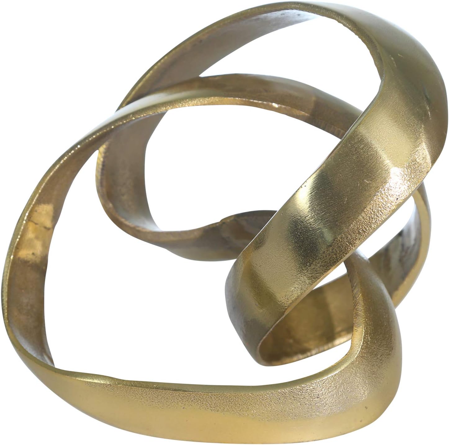 Amazon.com: Sagebrook Home 7" Metal Knot Sculpture - Contemporary ...