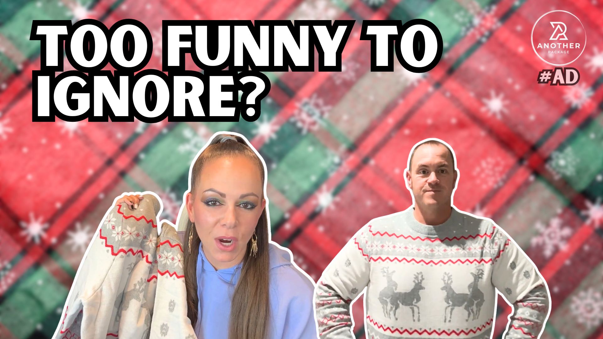 Watch Tipsy Elves Hilarious Holiday Pullovers for Men on Amazon Live