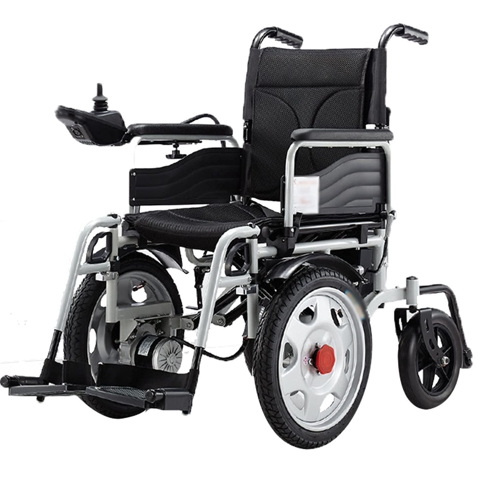 Buy BSJZ Electric Wheelchair, Folding Lightweight Wheelchai All-terrain ...