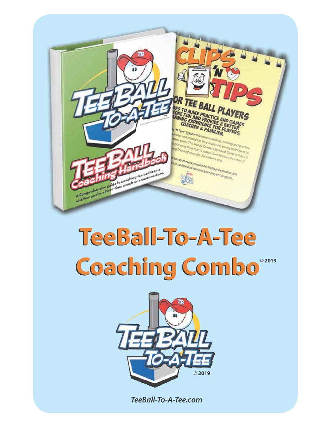 Teeball-to-a-tee Coaching Combo: Teeball Coaching Handbook - Clips 'N ...