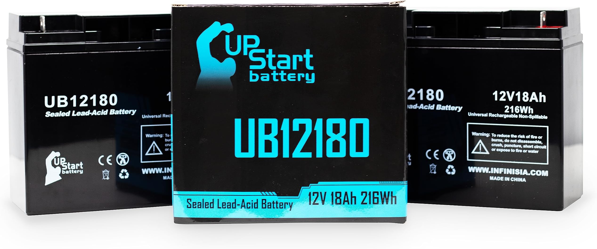 Amazon.com: 2 Pack Replacement for KUNG Long WP18-12 Battery ...