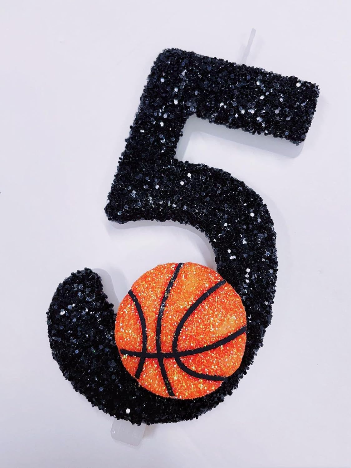 Amazon.com: Large Basketball Birthday Number Candle Basketball Candle ...