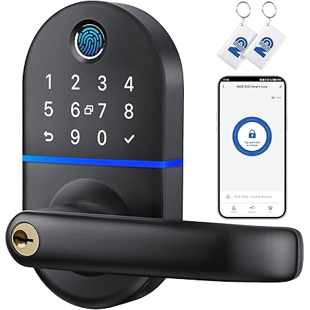 Amazon.com: NICE DIGI Keyless Entry Door Lock, Smart Door Lock for ...